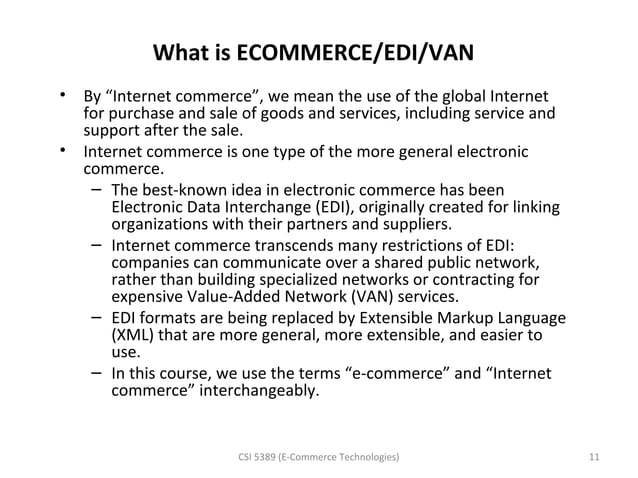 Ecom intro | PPT | Free Download