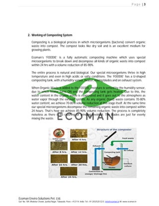Ecoman proposal f 250 now deal technologies pvt ltd -pune | PDF