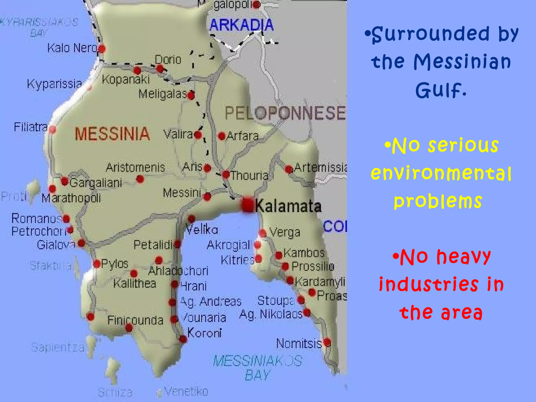 Ecomap of messinia greece | PPT