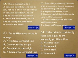 Economics MCQ by Dr Mamata Rathi 2 | PPT