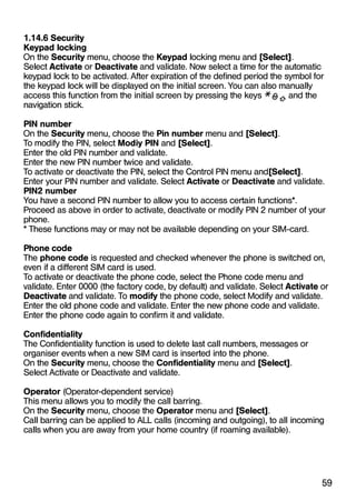 Ecom Ex-Handy 05 ATEX Certified Hazardous Area Mobile Phone - Manual | PDF
