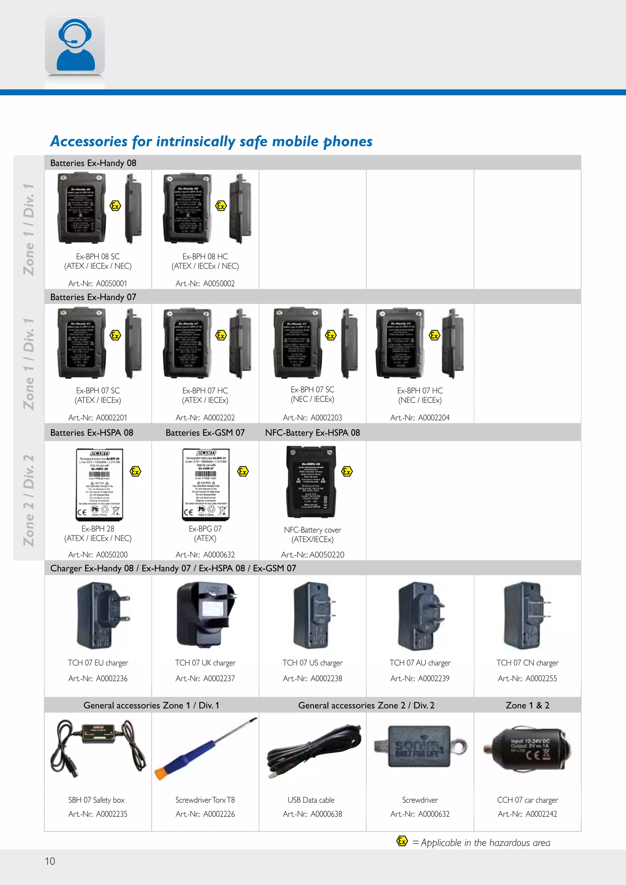 Ecom EX-Handy 08 ATEX Hazardous Area Mobile Phone Datasheet | PDF