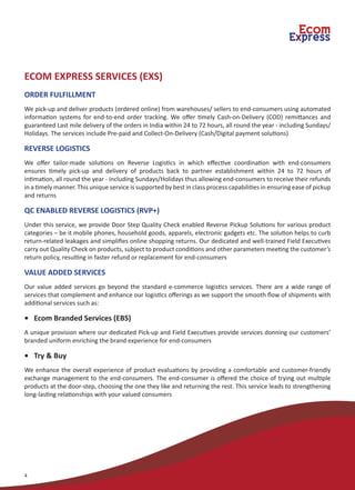Ecom_Express_Brochure | PDF