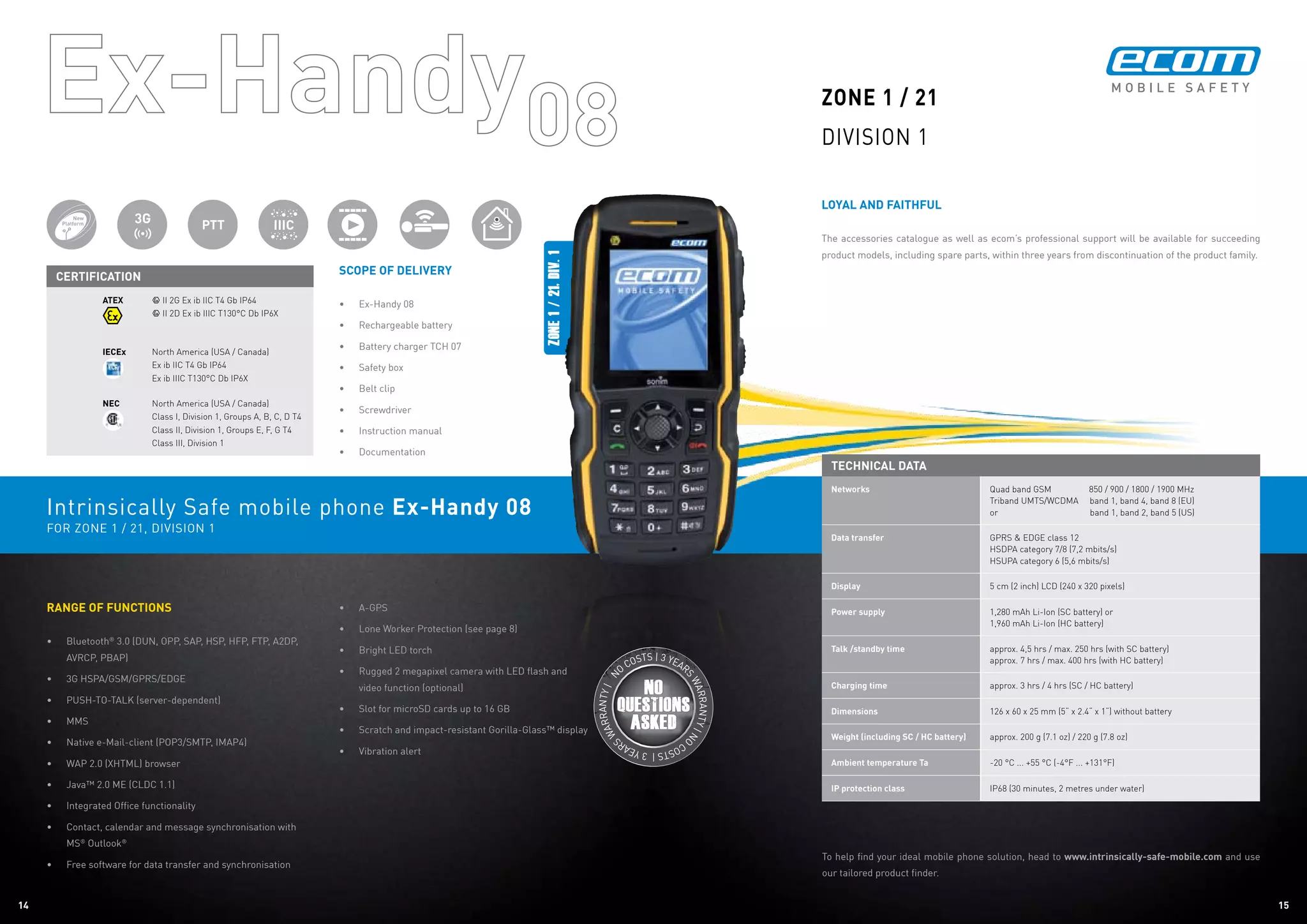 Ecom Hazardous Area ATEX Communications Product Catalogue | PDF