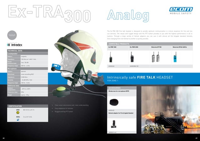 Ecom Hazardous Area ATEX Communications Product Catalogue | PDF