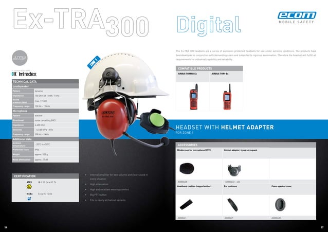Ecom Hazardous Area ATEX Communications Product Catalogue | PDF