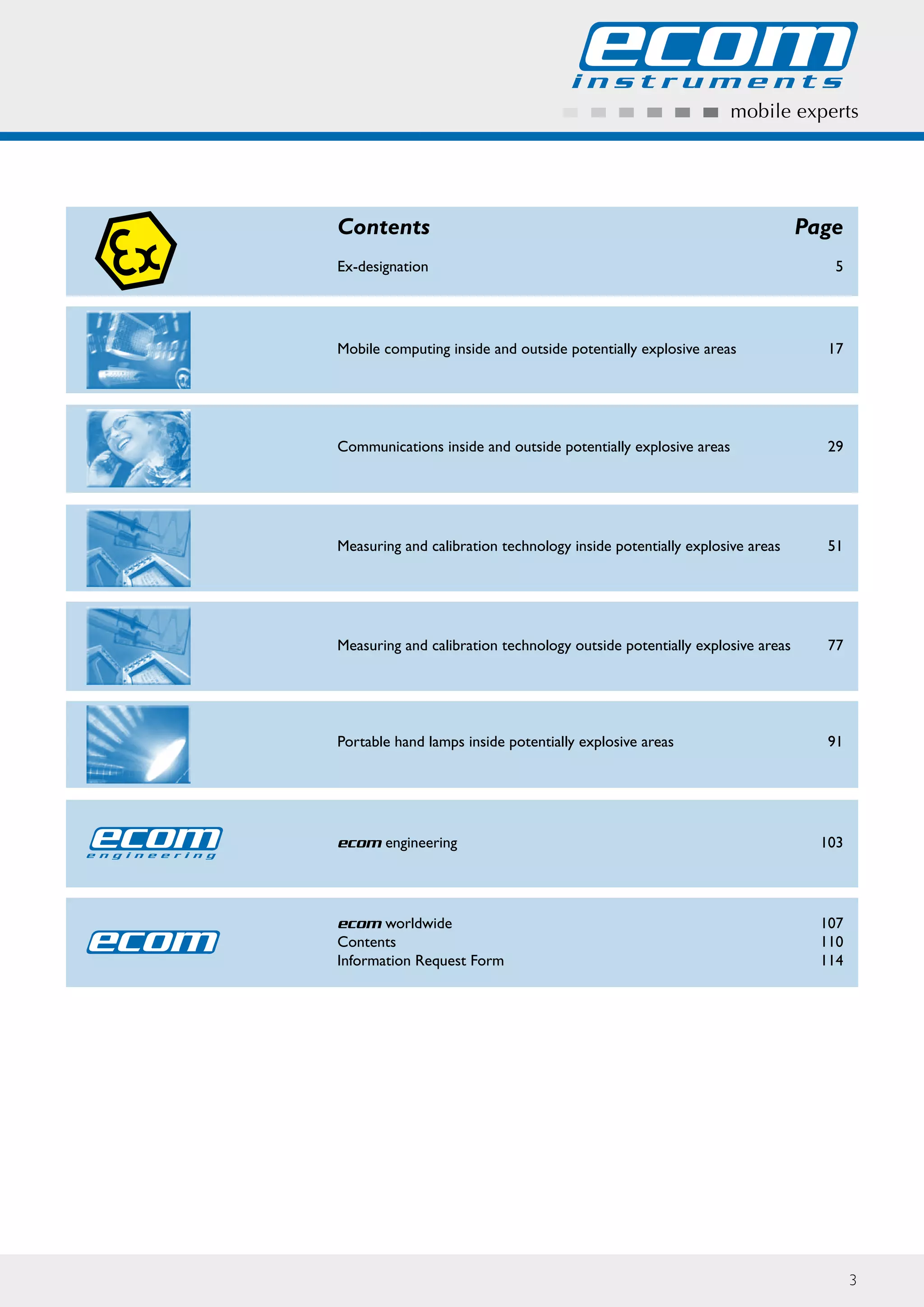 Ecom Instruments - Hazardous Area ATEX Phones, Laptops, Radios ...