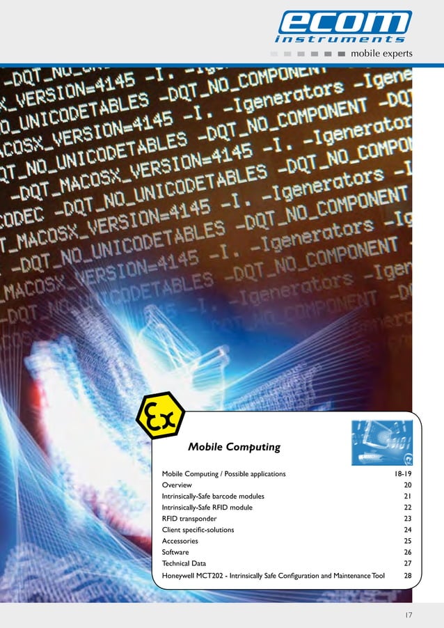 Ecom Instruments - Hazardous Area ATEX Phones, Laptops, Radios ...