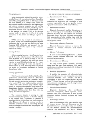 Problem and Prospects of E-Commerce | PDF