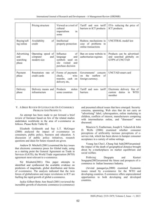 Problem and Prospects of E-Commerce | PDF | Internet | Computing