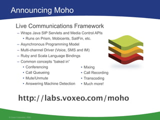 Moho - Real-Time Communications Framework | ZIP