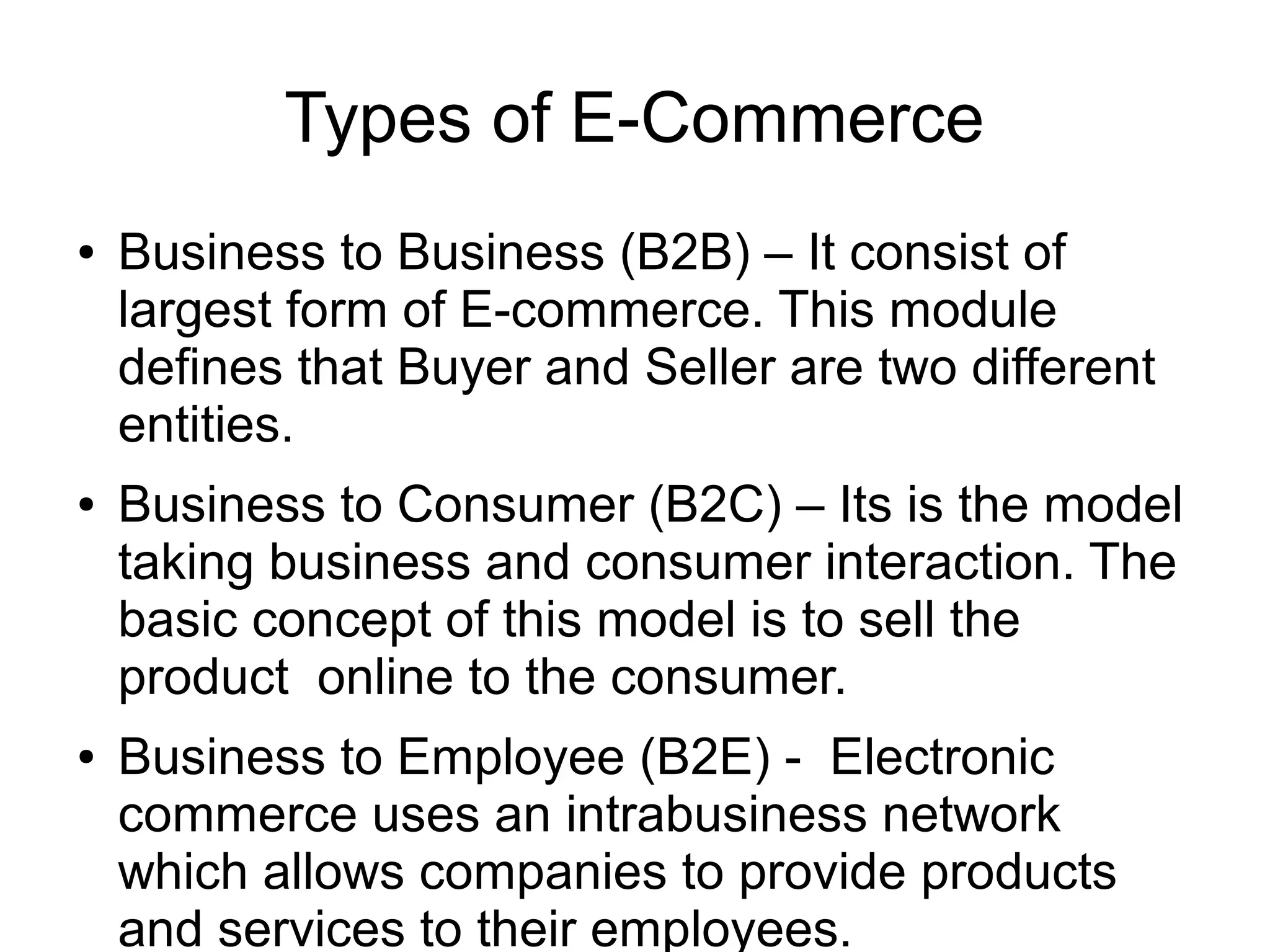 Introduction of Ecommerce | For quick Learners | ODP