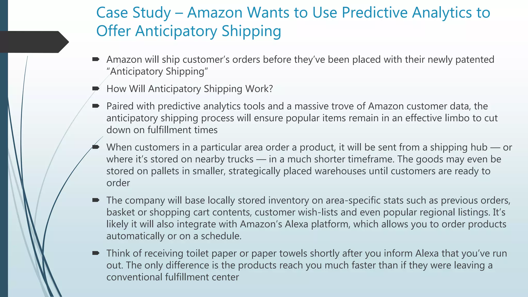 Analytics in E-commerce | PPTX