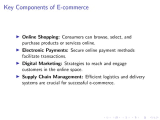 E-commerce: Revolutionizing Business in the Digital Age | PPT