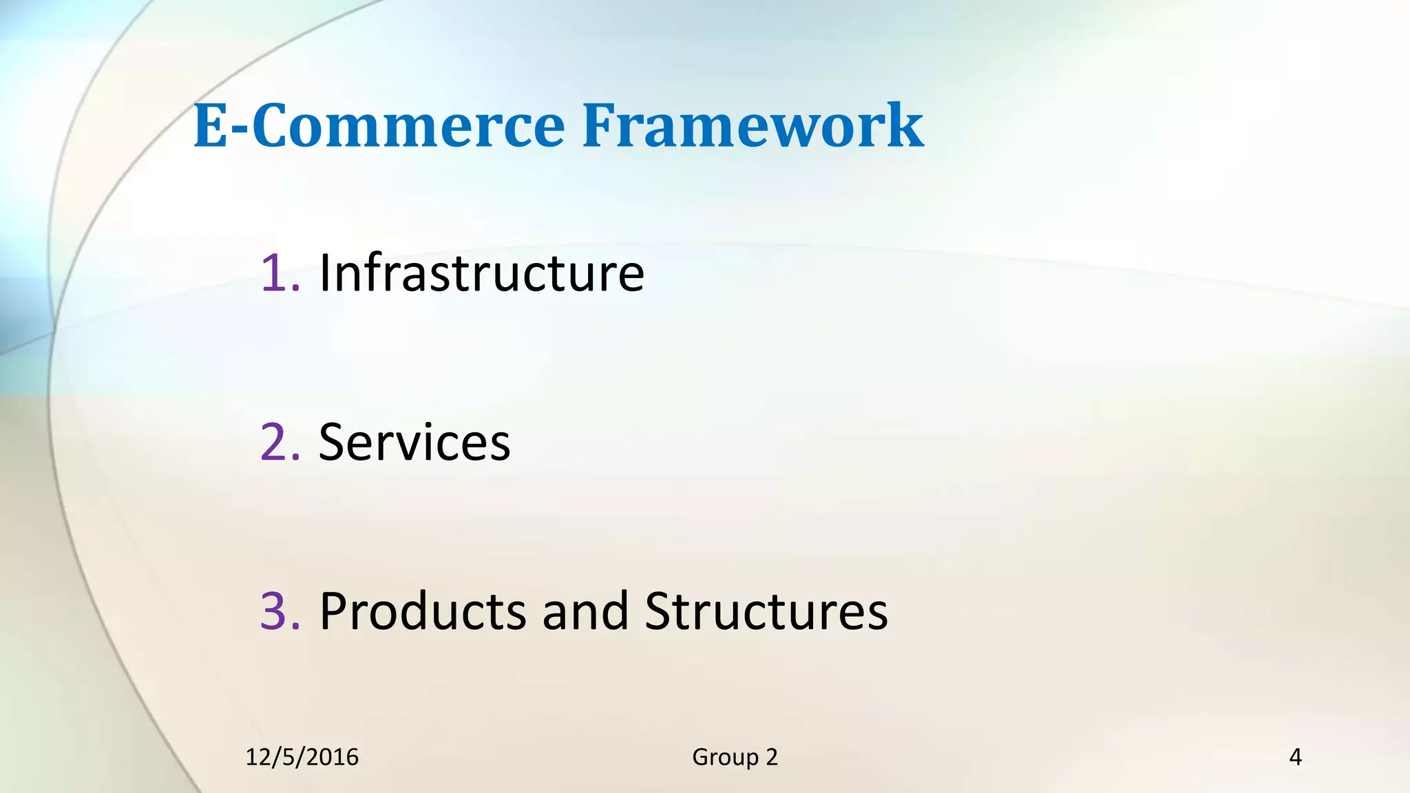 e-Eommerce - Framework | PPTX