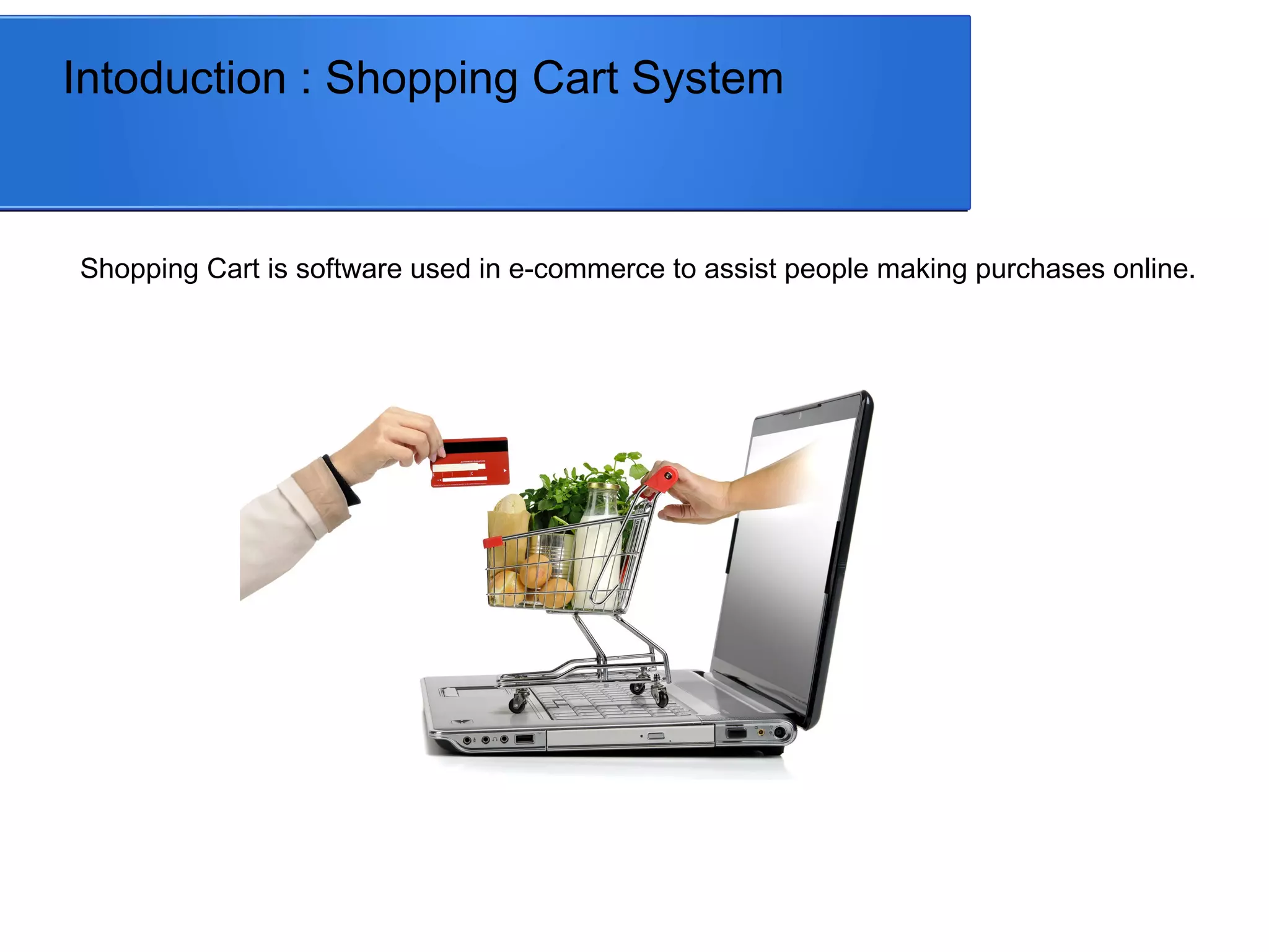 Introduction to E-Commerce with Shopping Cart System | ODP