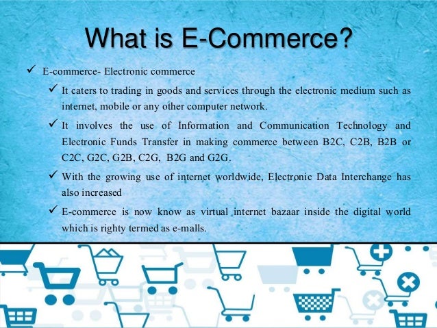 E commerce
