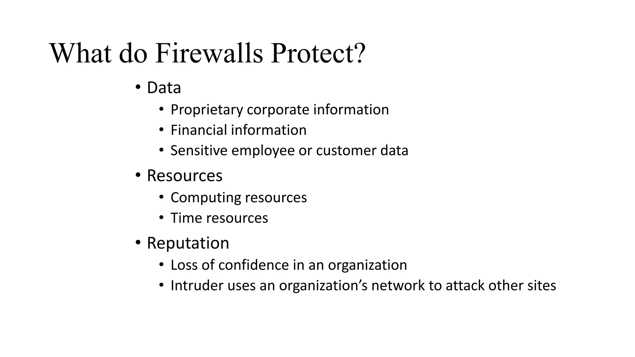 Network security and firewalls | PPTX
