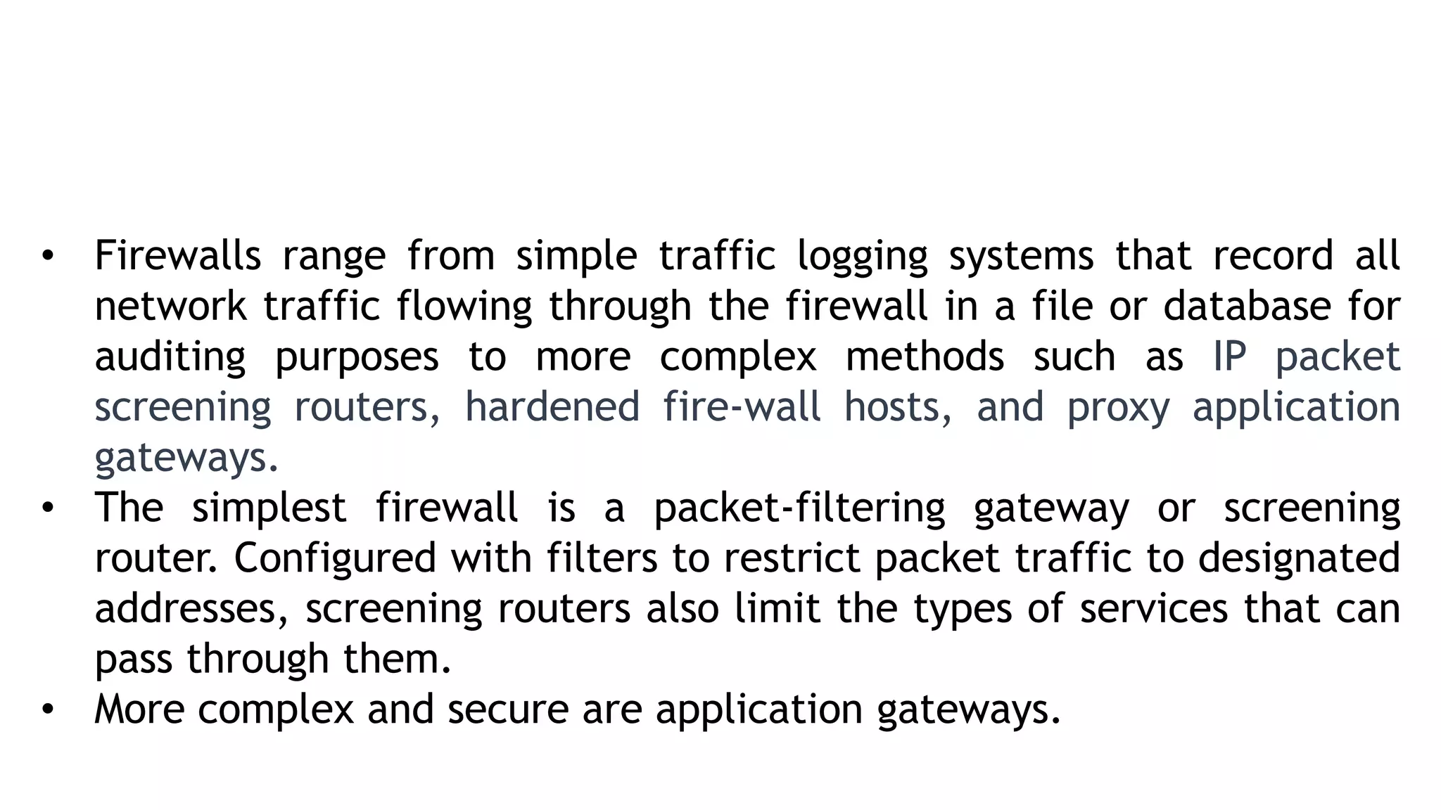 Network Security And Firewalls Pptx