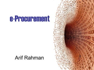 Ecommerce05 e procurement | PPT