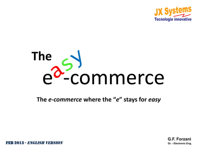 The easy commerce | PPT