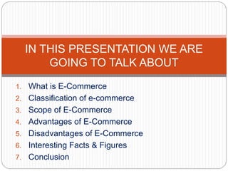 E Commerce Easy and Simple Understanding | PPTX | Internet | Computing