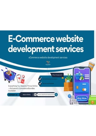 eCommerce Website Development Services Your Online Store | PDF