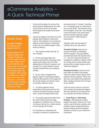 E Commerce Analytics Demandware | PDF