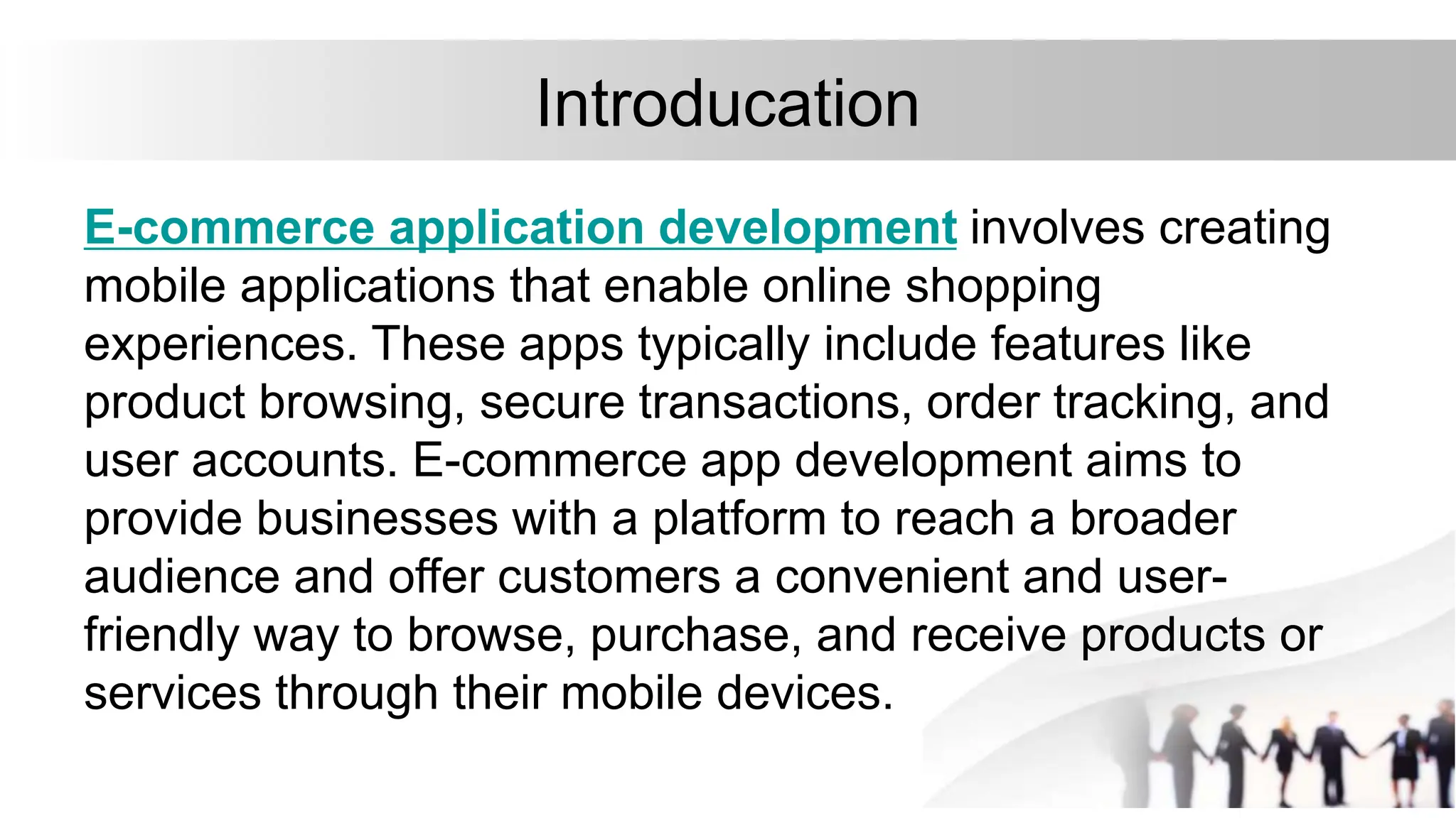 eCommerce app development services.pptx