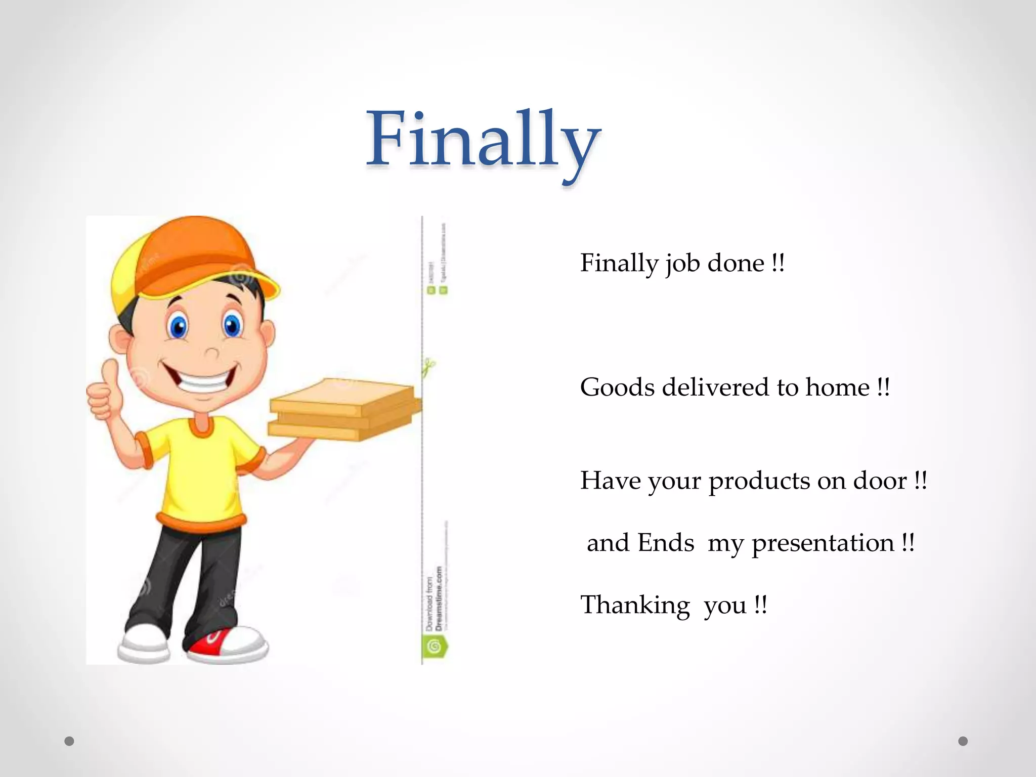 Ecommerce backend process | PPT