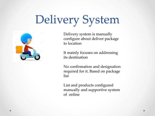 Ecommerce backend process | PPT