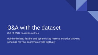 ecommerce analytics with BigQuery ML | PDF