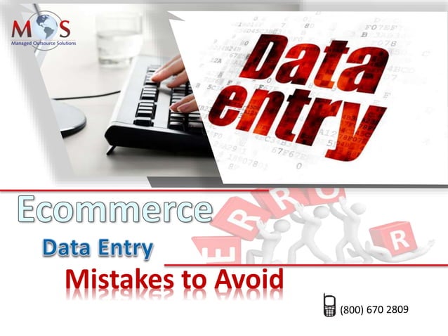 Ecommerce data entry mistakes to avoid | PPTX