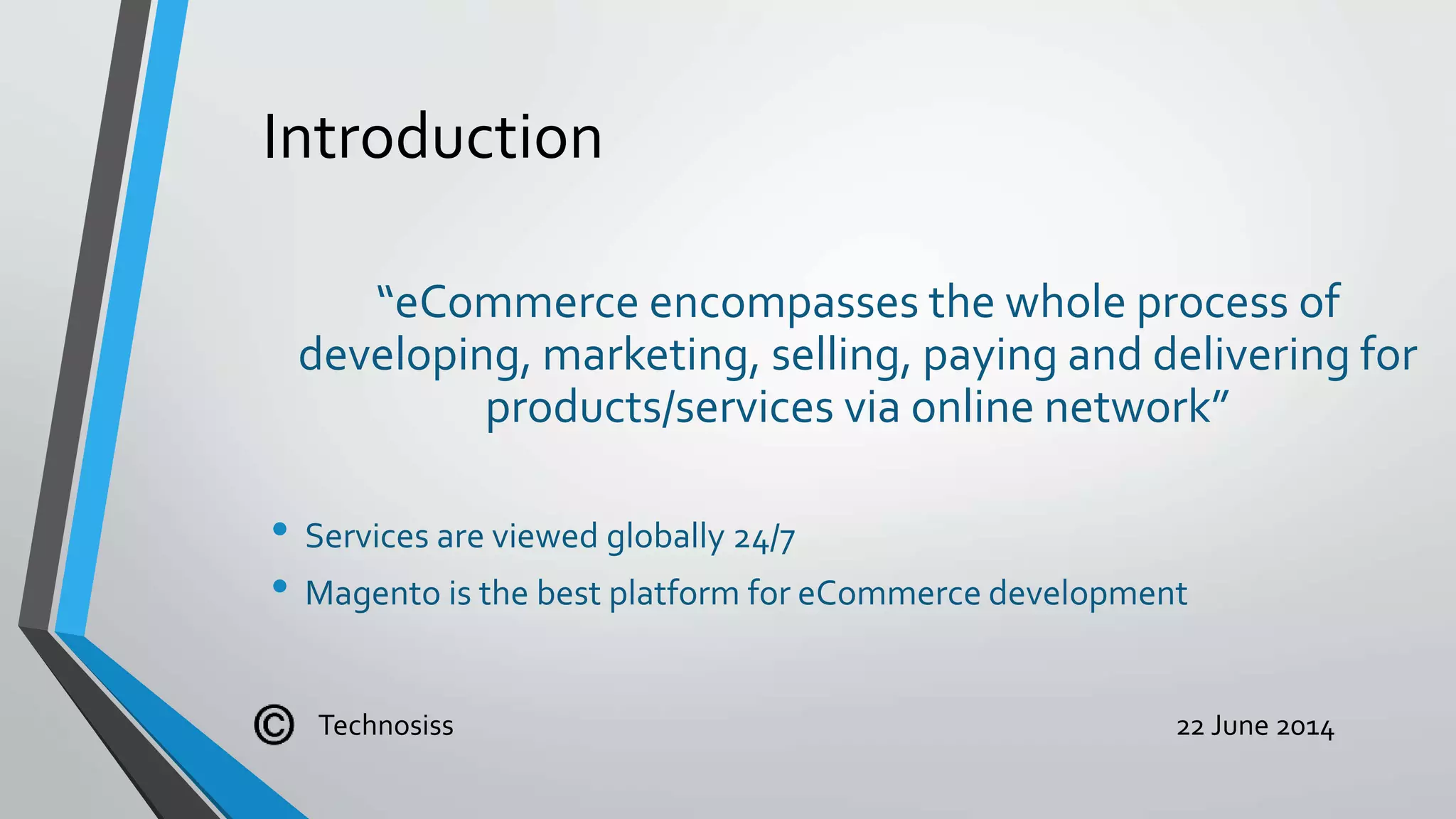 E-Commerce Development | PPTX