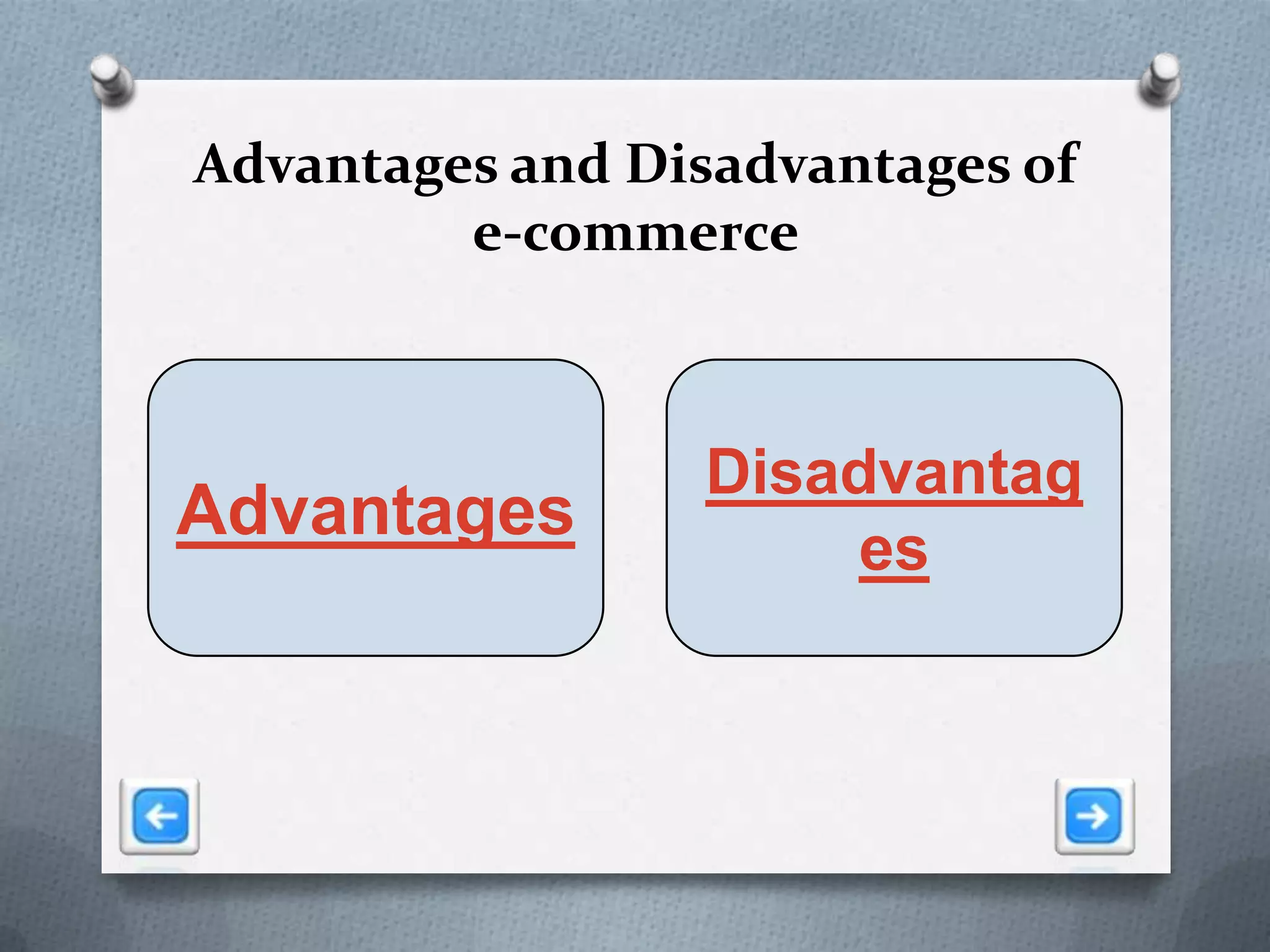 Ecommerce final ppt | PPT