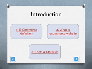 Ecommerce final ppt | PPTX
