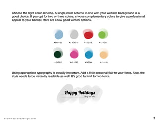 E commerce homepage banner | PDF | Holidays