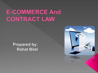 E commerce law, copy rights of e commerce law, trade mark of e ...