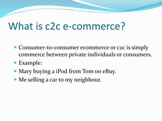 E-commerce lecture | PPT