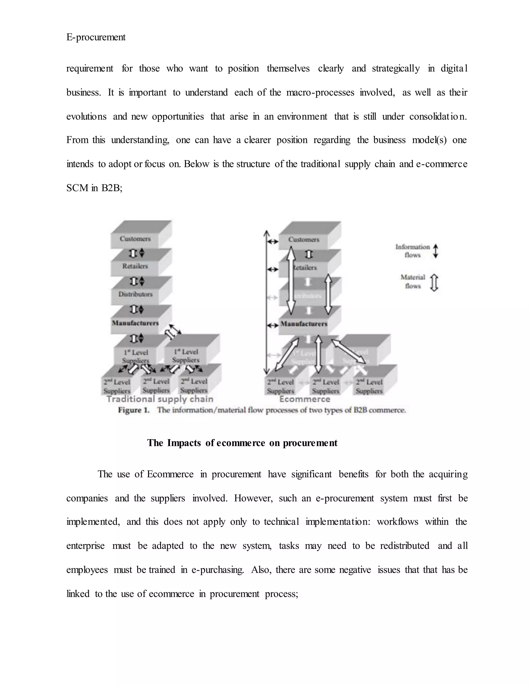Ecommerce on procurement | DOCX