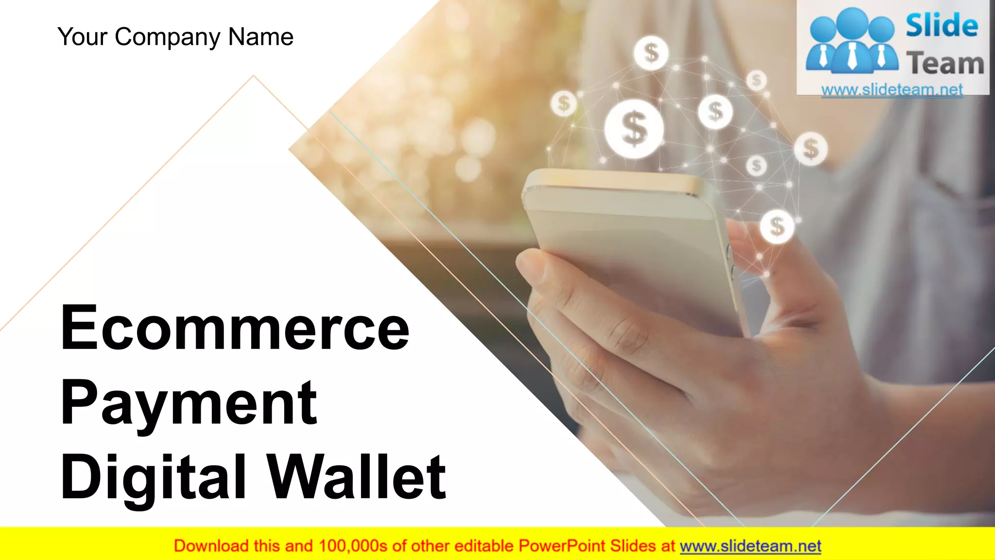 Ecommerce Payment Digital Wallet PowerPoint Presentation Slides | PPT