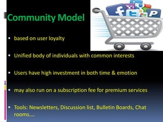 e business models on the basisi of transaction types by faiz hasan | PPTX