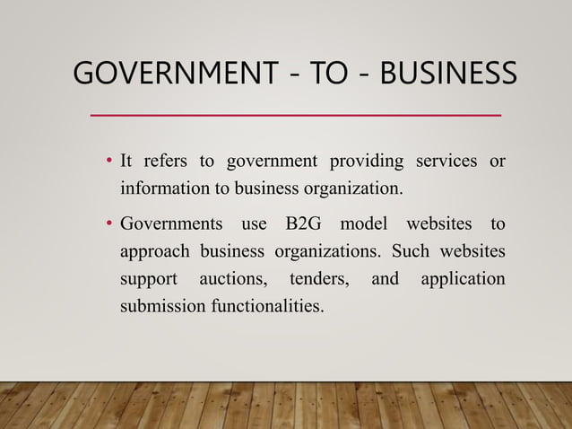 Types of E-Commerce | PPTX | Internet | Computing