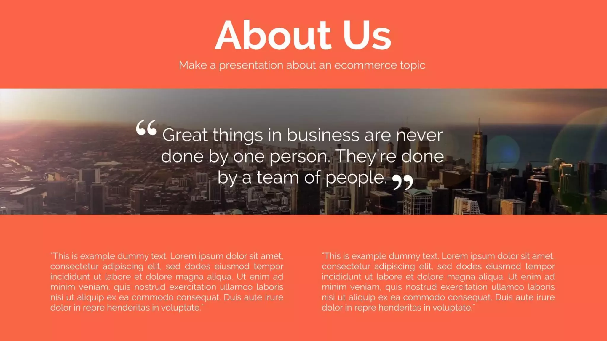 Ecommerce Presentation Template For Prezi Pdf