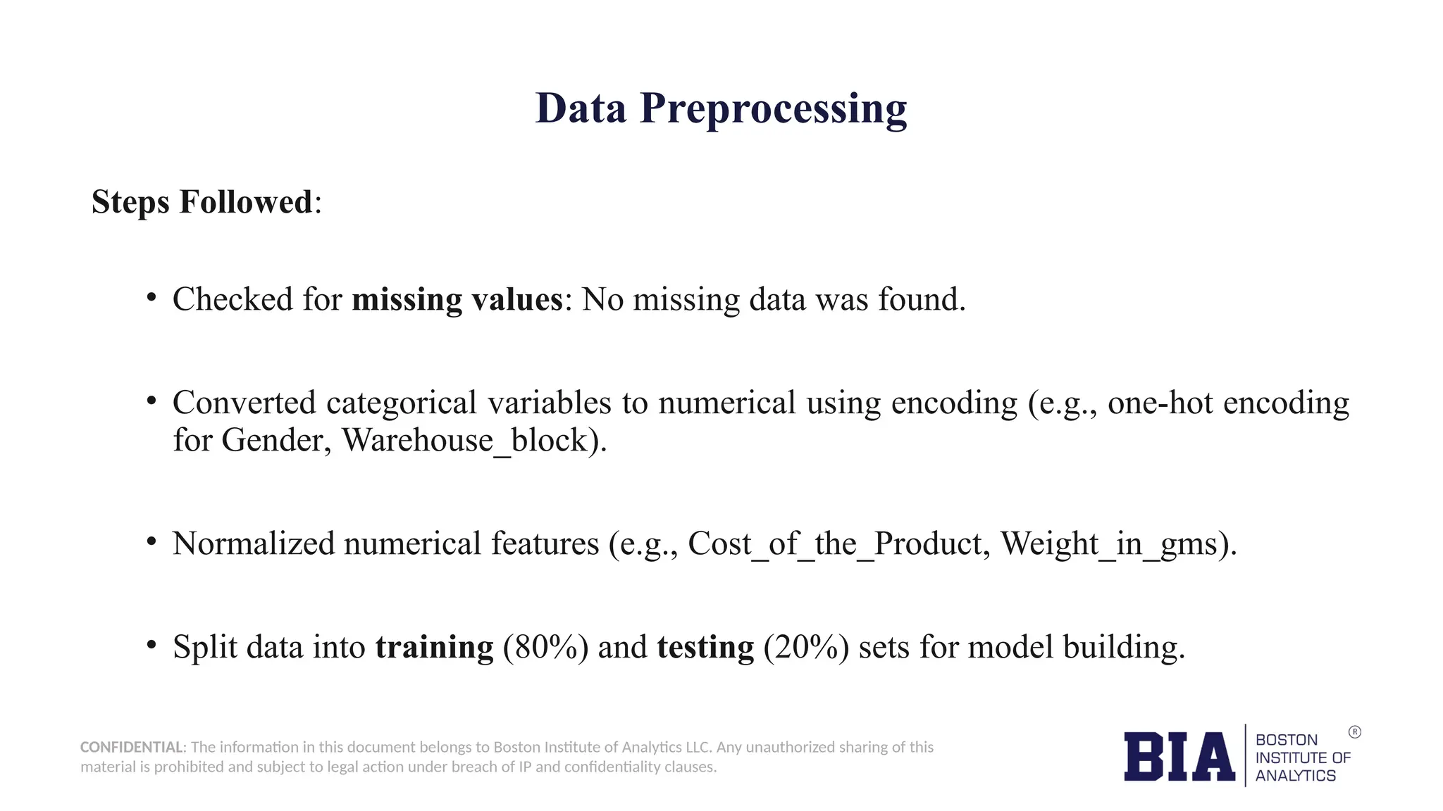 E-commerce Product Delivery Prediction: A Machine Learning Project by ...