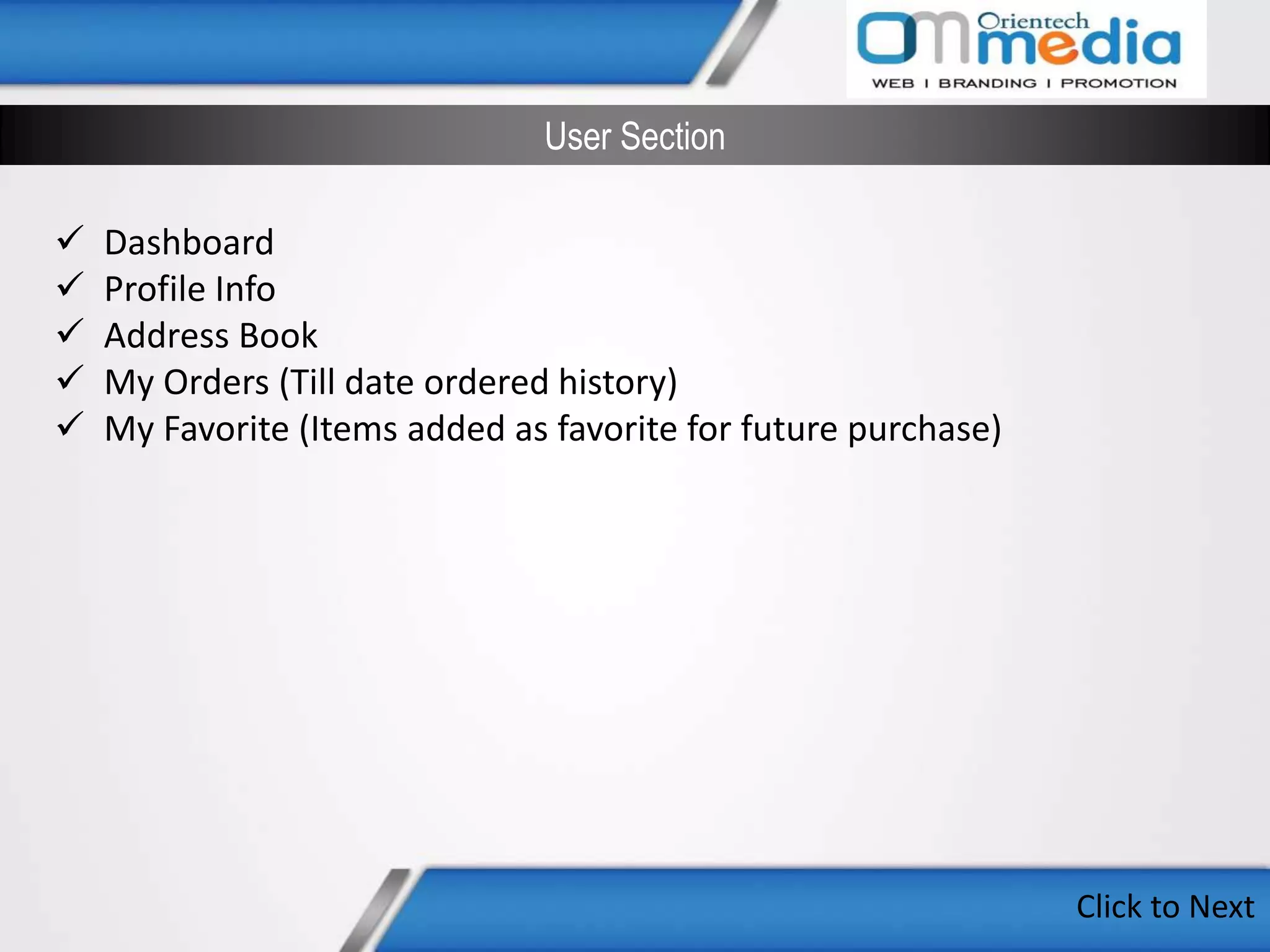 E commerce proposal | PPSX