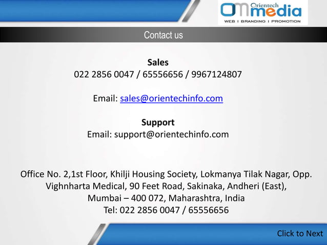 E commerce proposal | PPSX | Web Development | Internet