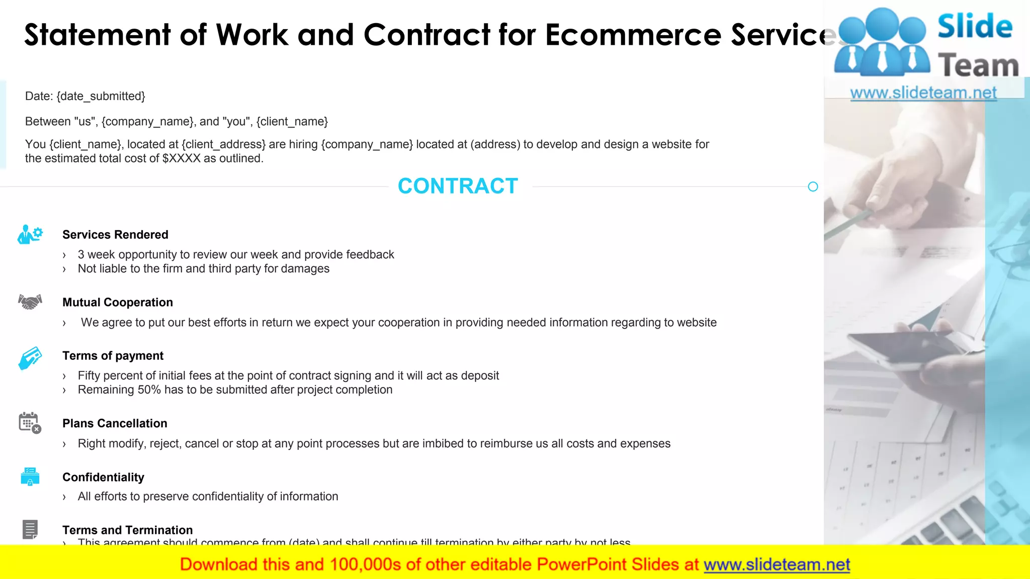 E commerce Proposal Template PowerPoint Presentation Slides | PDF | Sales | Business