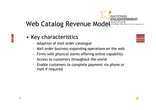 E commerce revenue models | PPT