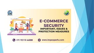 ECommerce Security Important, Issues & Protection Measures.pdf
